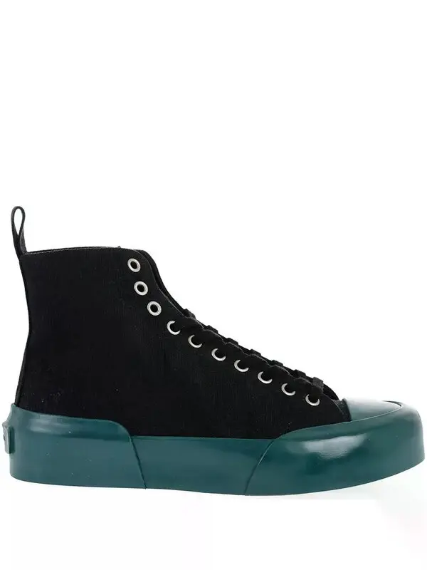 JIL SANDER Jungle High-top Sneakers - Black