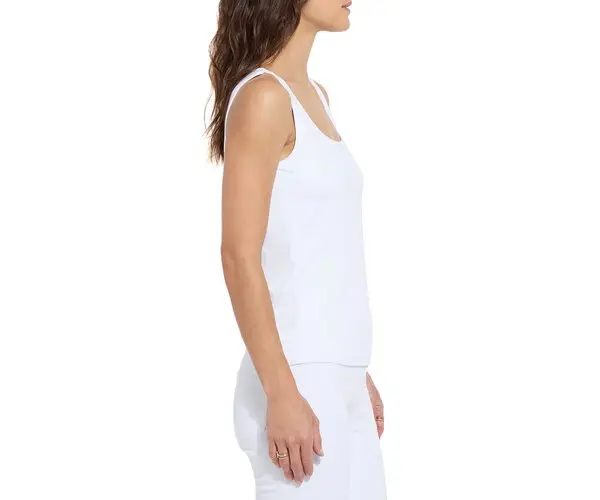 Lyssé Evie Scoop Neck Tank Top - White