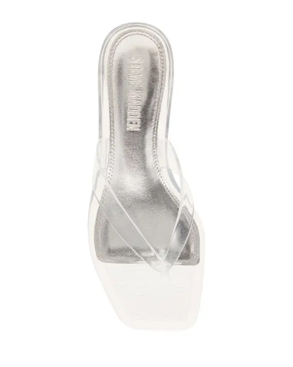 Steve Madden Tracie Jelly Sandals - Clear
