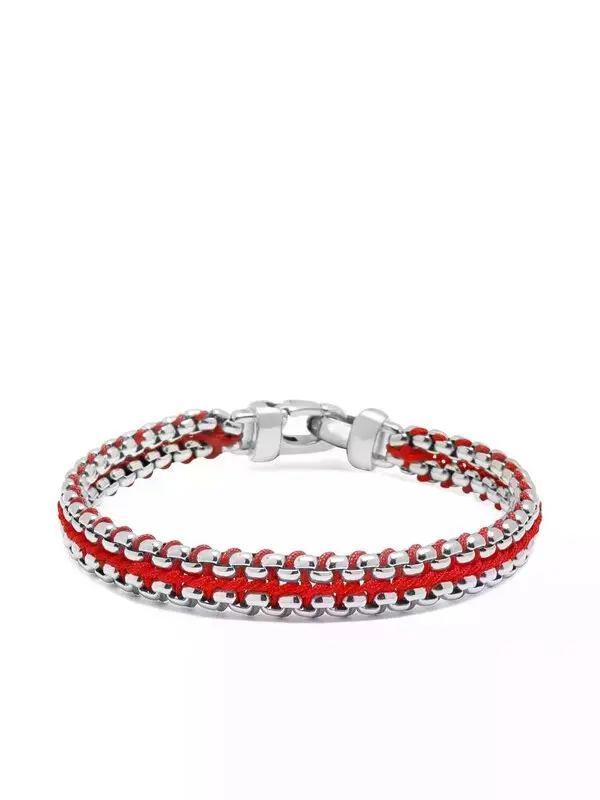 NIALAYA JEWELRY Woven Bracelet - Silver
