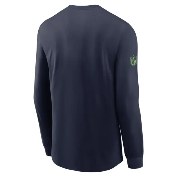 Nike Seattle Seahawks Nfl Long-sleeve T-shirt - Blue