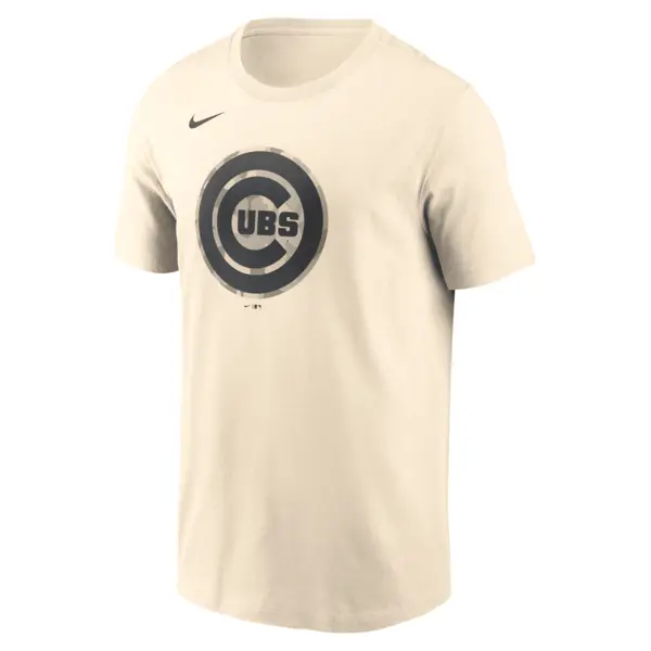 Nike Chicago Cubs Camo Mlb T-shirt - Brown