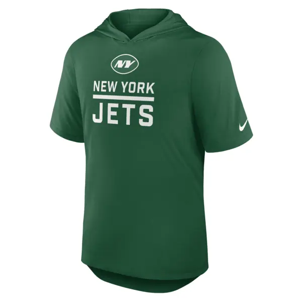 Nike New York Jets Dri-fit Nfl Hooded T-shirt - Green