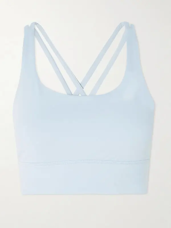 Lululemon Energy Longline Luxtreme Bra Medium Support, B-d Cups - Blue