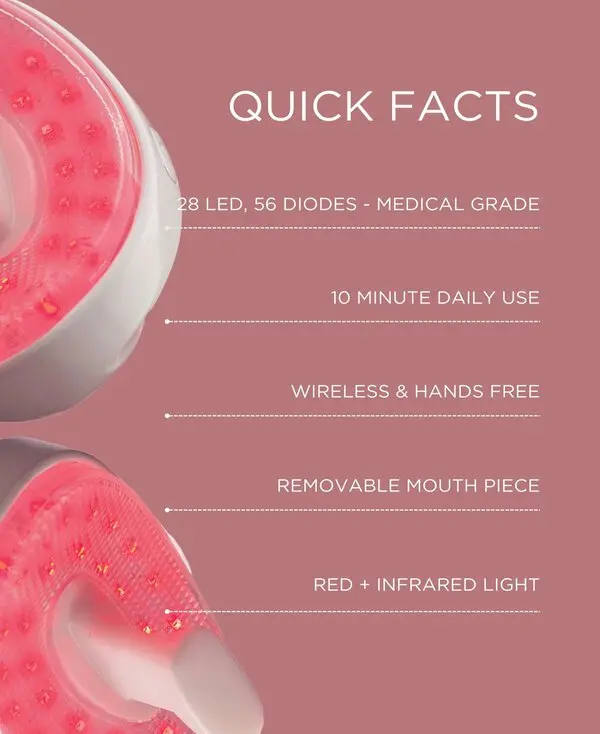 SOLARIS LABORATORIES NY Solaries Laboratories Ny Led Light Therapy + Infrared Lip Plumping Device - White