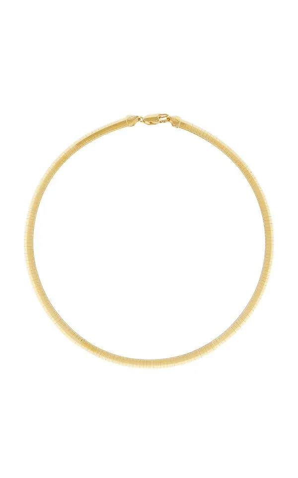 MEGA - Omega 8 14k Yellow Gold Necklace