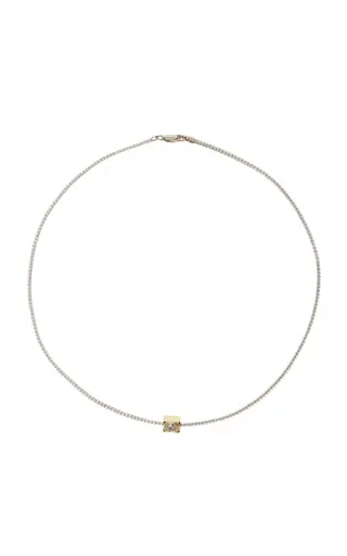 MEGA Omega 4 Sterling Charm Necklace