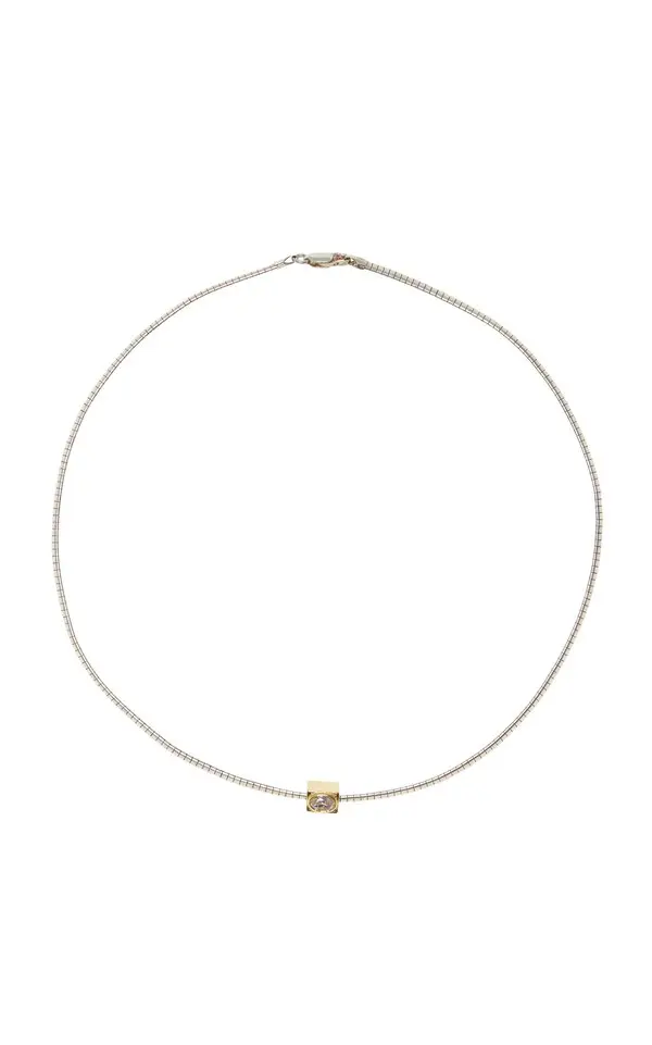 MEGA Omega 4 Sterling Charm Necklace