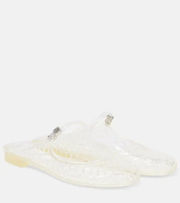 Tory Burch Mellow Mary Jane Mules - Transparent