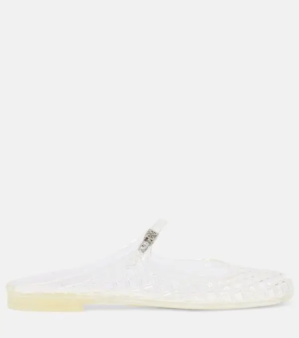 Tory Burch Mellow Mary Jane Mules - Transparent
