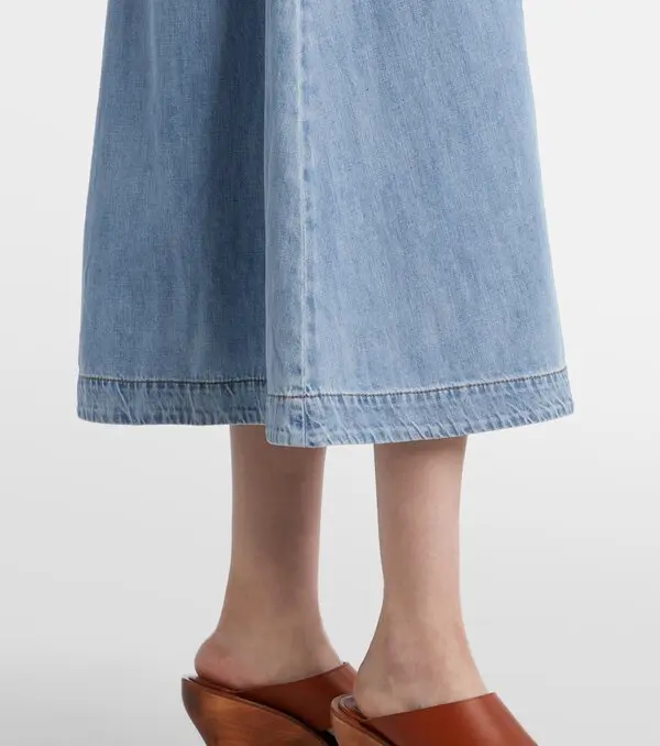 Zimmermann Lucky Denim Midi Dress