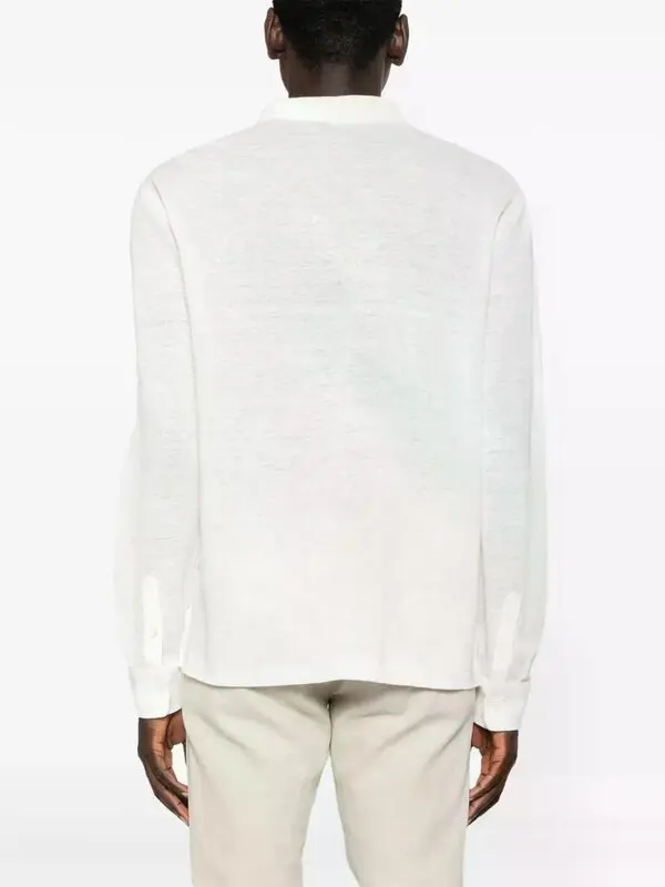 Polo Ralph Lauren Long-sleeve Linen Polo Shirt