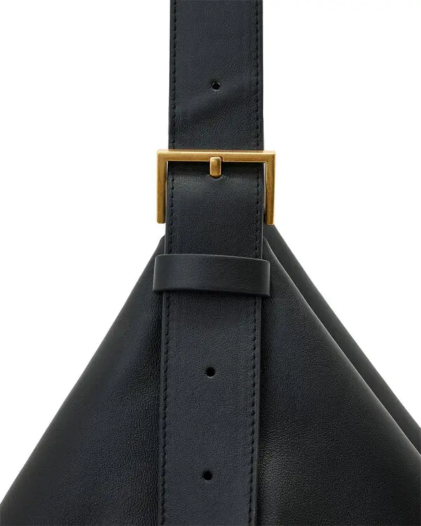 ALLSAINTS Asha Leather Shoulder Bag - Black