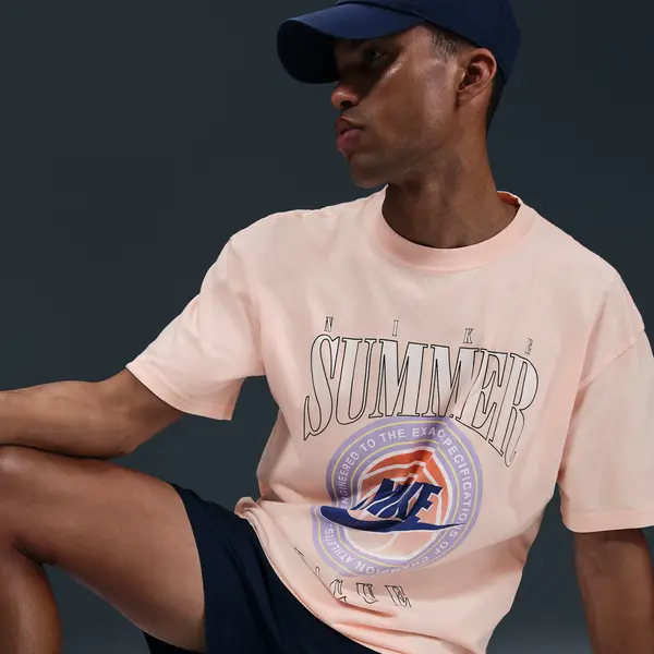 Nike Max90 Basketball T-shirt - Pink