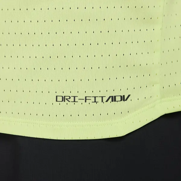 Nike Aeroswift Dri-fit Adv Short-sleeve Running Top - Yellow
