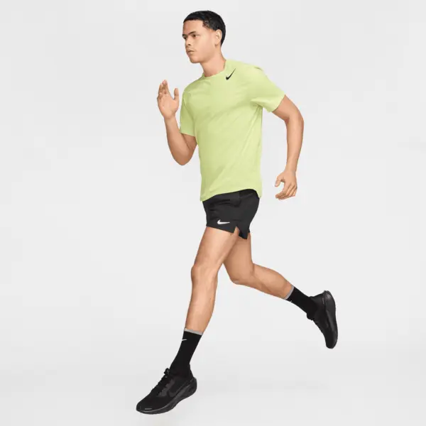 Nike Aeroswift Dri-fit Adv Short-sleeve Running Top - Yellow
