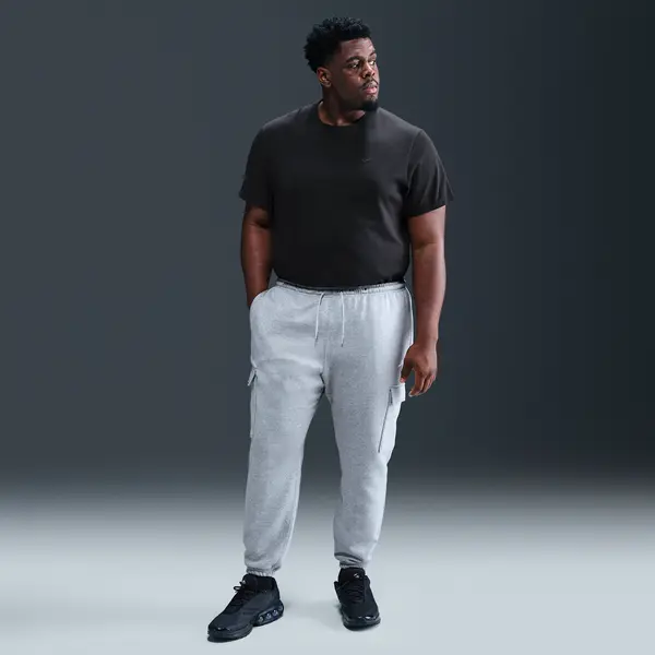 Nike Club Fleece Cargo Pants - Grey