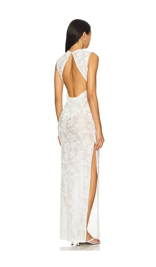 Superdown Daphne Maxi Dress With Cut-out Detail