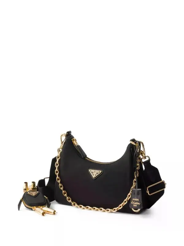 Prada Re-edition Shoulder Bag - Black