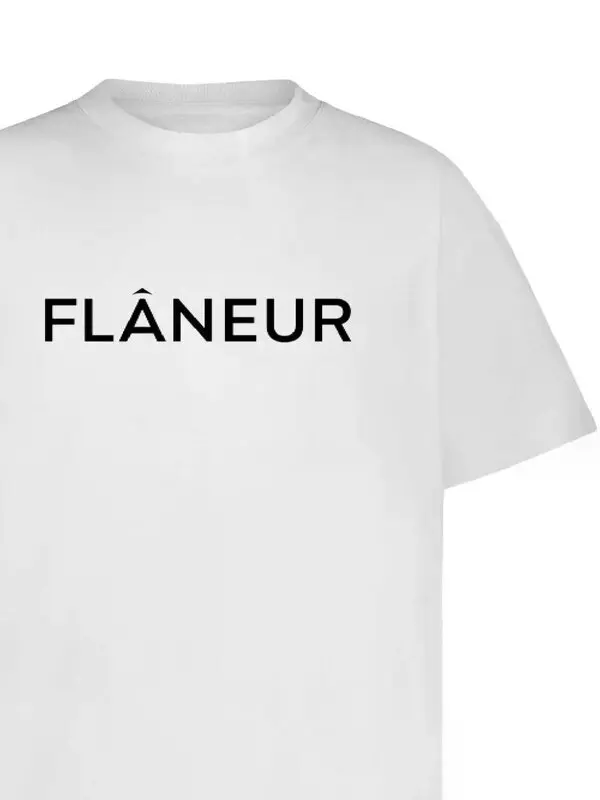 FLANEUR Logo-print T-shirt