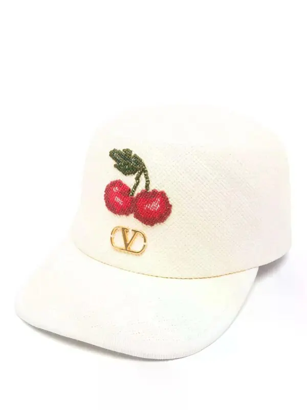 Valentino Garavani Vlogo Signature Cap - Neutrals