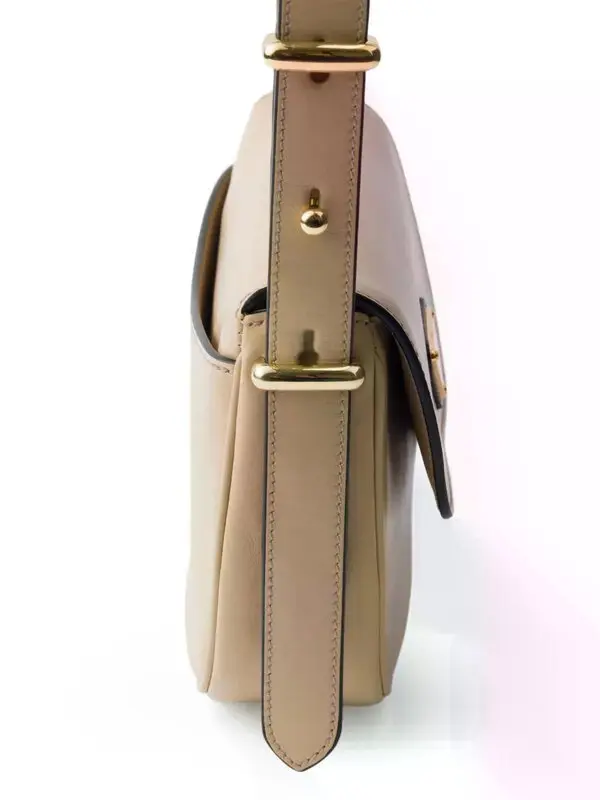 Prada Arqué Leather Shoulder Bag