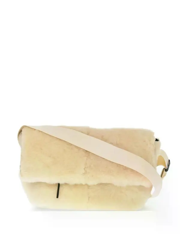 JIL SANDER Shearling Crossbody Bag