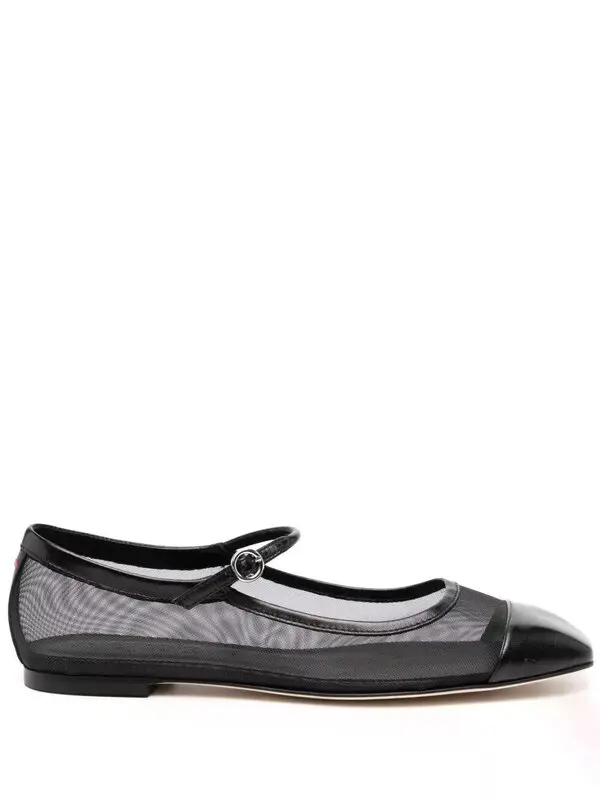 AeydĒ Uma Mary-jane Ballerina Shoes - Black
