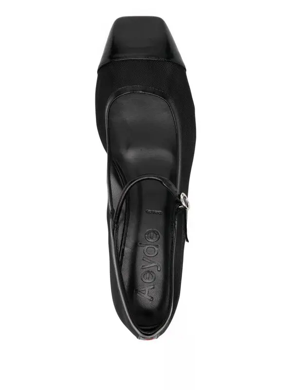 AeydĒ Uma Mary-jane Ballerina Shoes - Black