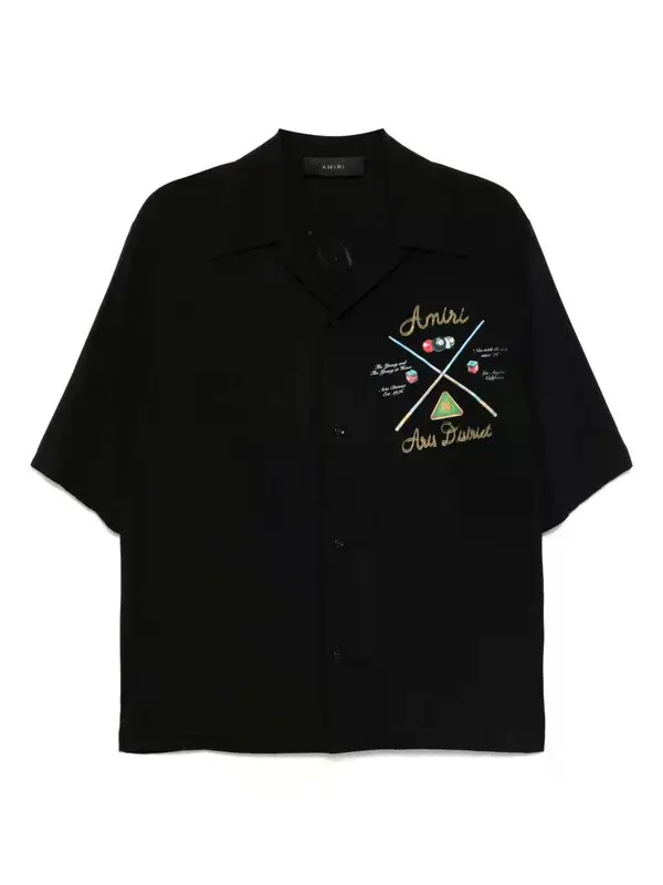 Amiri Pool Cue Bowling Shirt