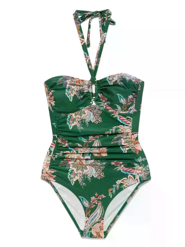 Zimmermann Rhiannon One-piece Swimsuit - Green