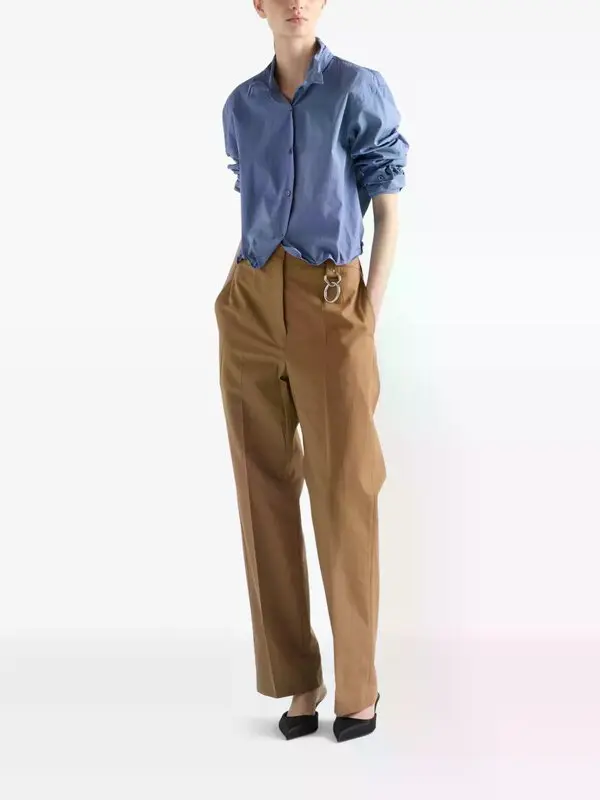 Prada Poplin Trousers