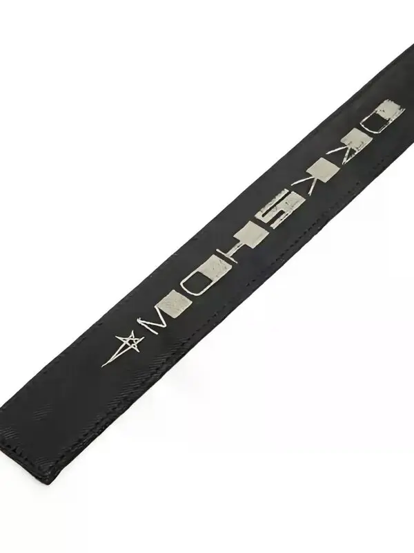 Rick Owens Logo-embroidered Keychain
