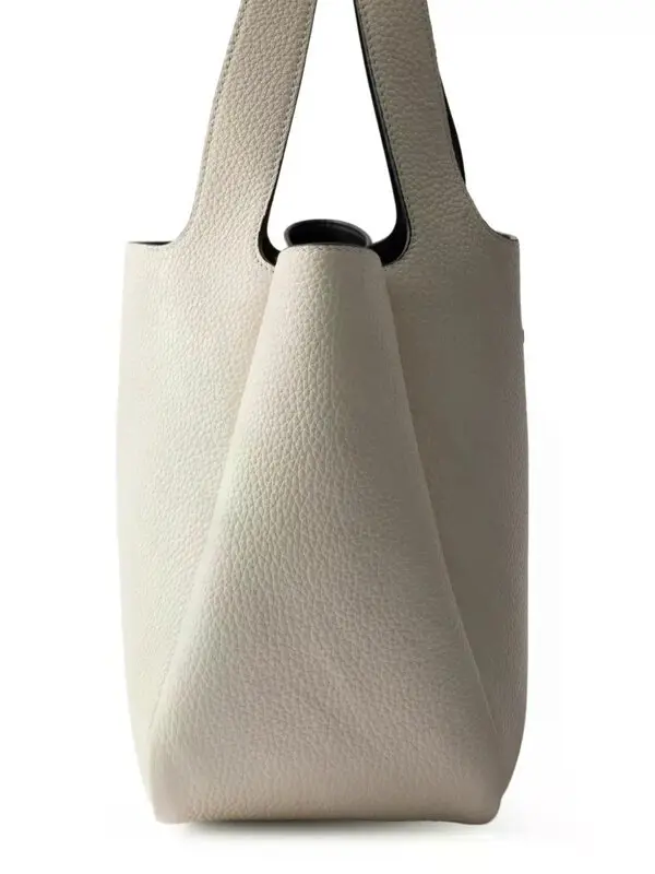 Prada Small Leather Tote - White