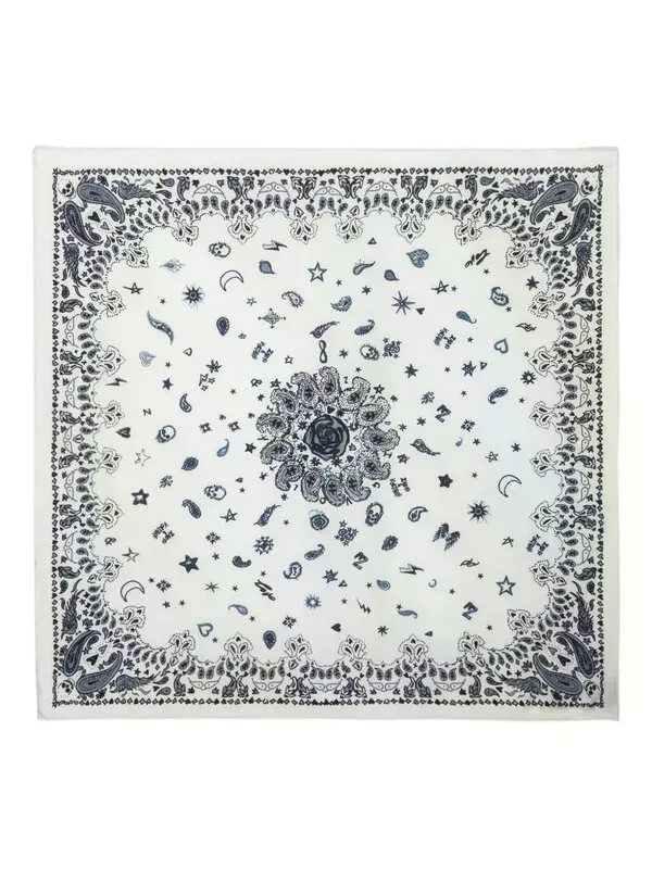 Zadig&Voltaire Beddie Bandana - White