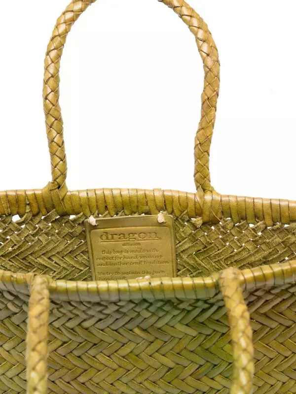 Dragon Diffusion Mini Flat Gora Tote Bag - Green