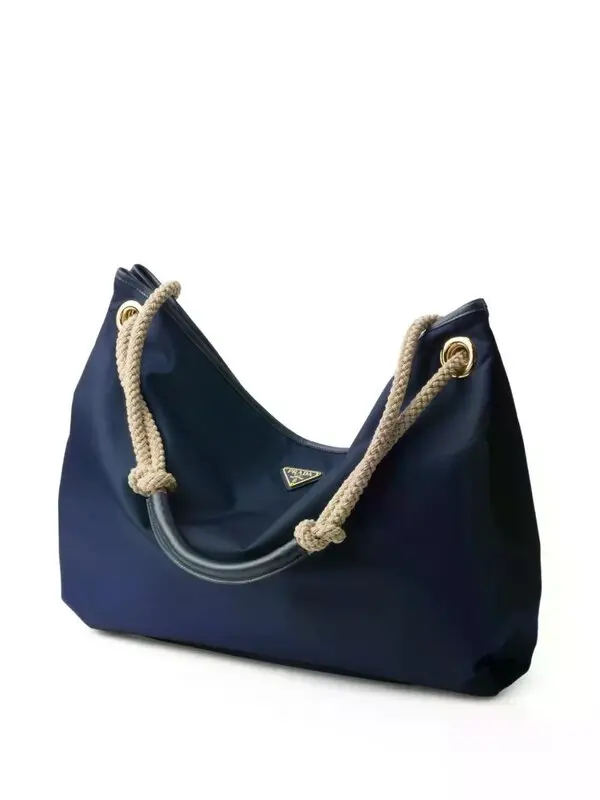 Prada Large Mariner Shoulder Bag - Blue