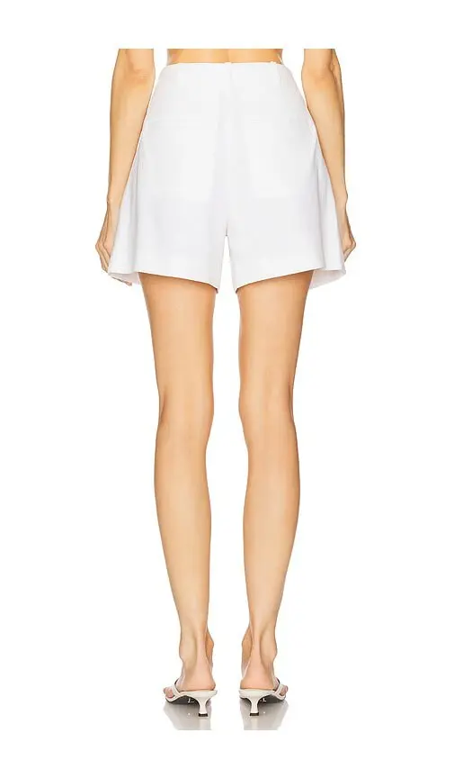 A.L.C. Charles Pleated Short - Ecru
