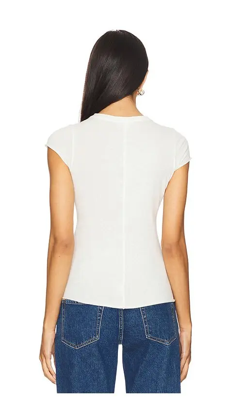 Cotton Citizen Marbella Cap-sleeve Tee