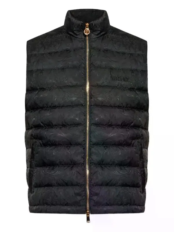 Versace Barocco-jacquard Gilet
