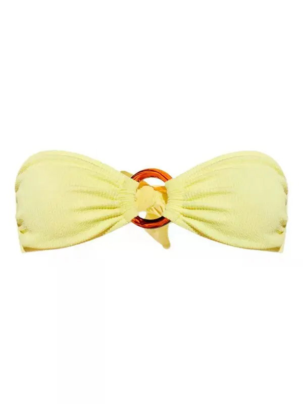 Melissa Odabash Bandeau Bikini Top - Yellow