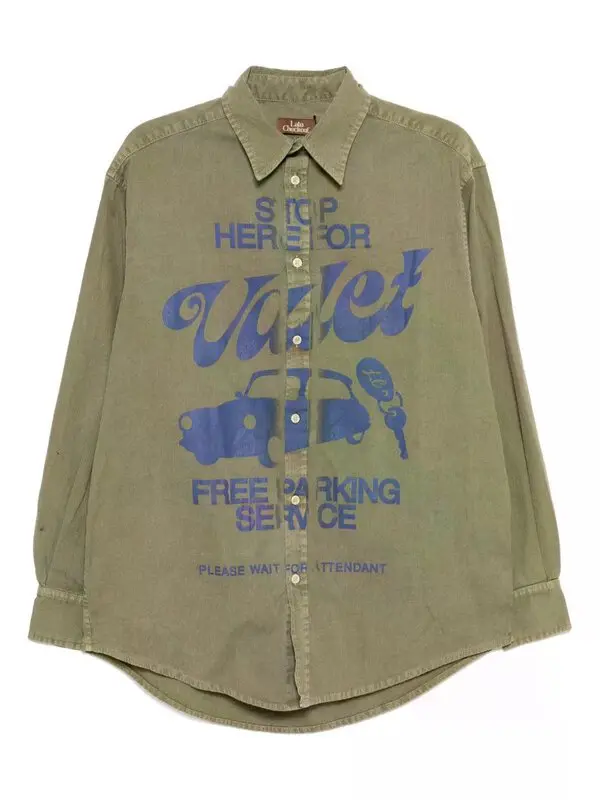 STAIN SHADE Graphic Print Shirt