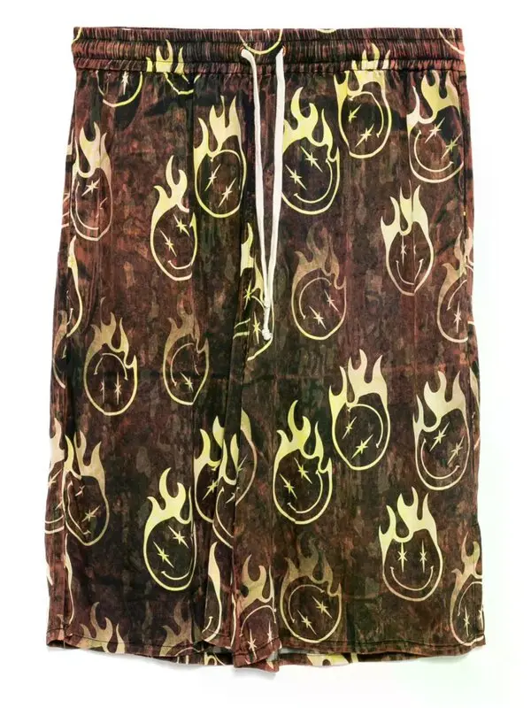 STAIN SHADE Patterned Shorts