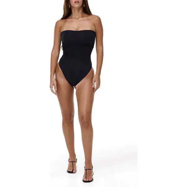 NOODY Ultra-thin Strapless Bodysuit - Black