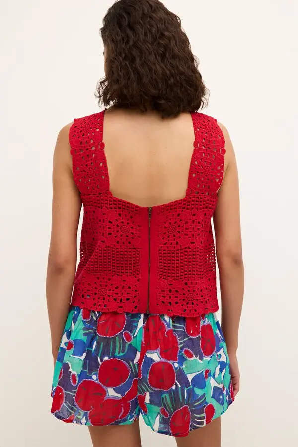 MARIE OLIVER Keeley Crochet Top