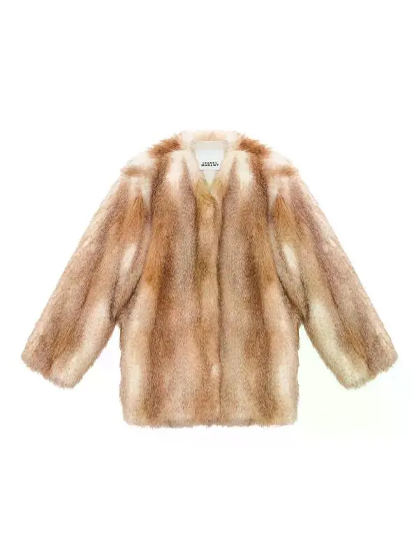 Isabel Marant Aglae Coat - Neutrals