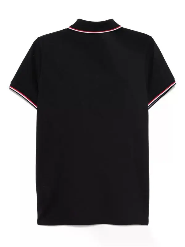 Moncler Logo-patch Polo Shirt - Blue