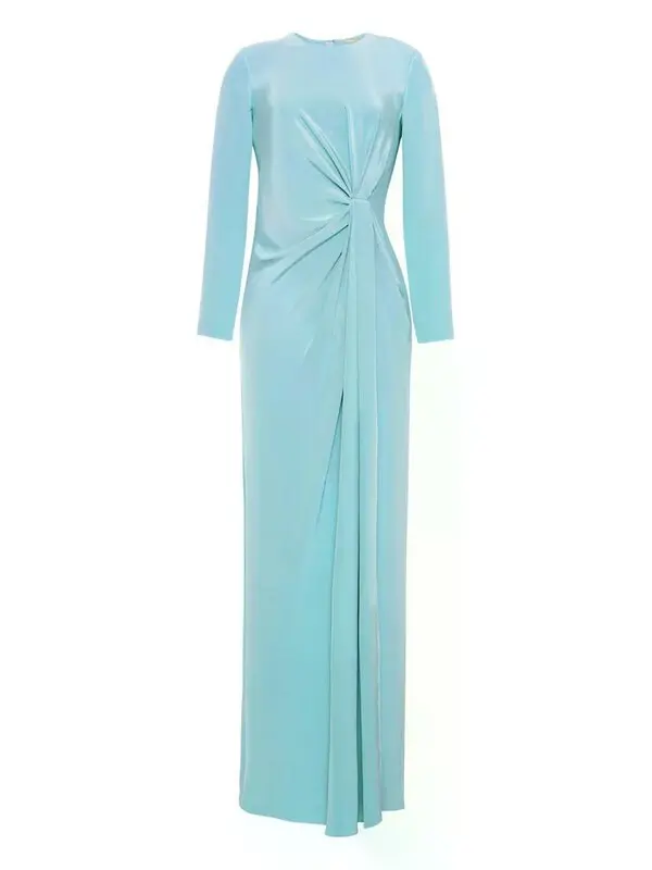 Adam Lippes Draped Maxi Dress - Blue
