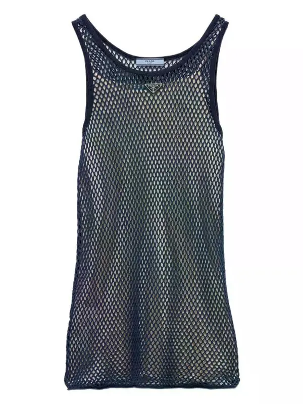 Prada Mesh Mini Dress