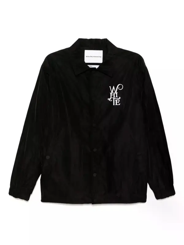 WHITE MOUNTAINEERING Logo-print Coach Jacket